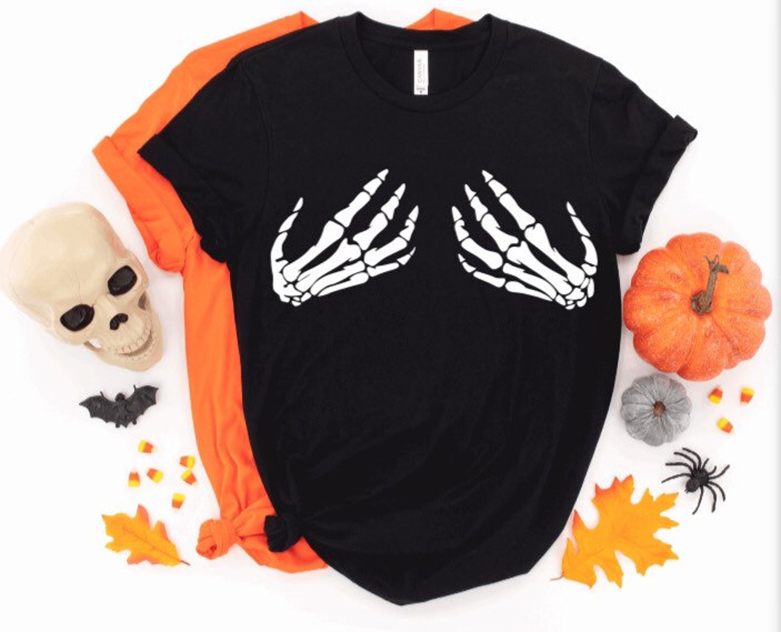 Skeleton Hands Shirt Skeleton Hand Bra Hand Bra Shirt Etsy