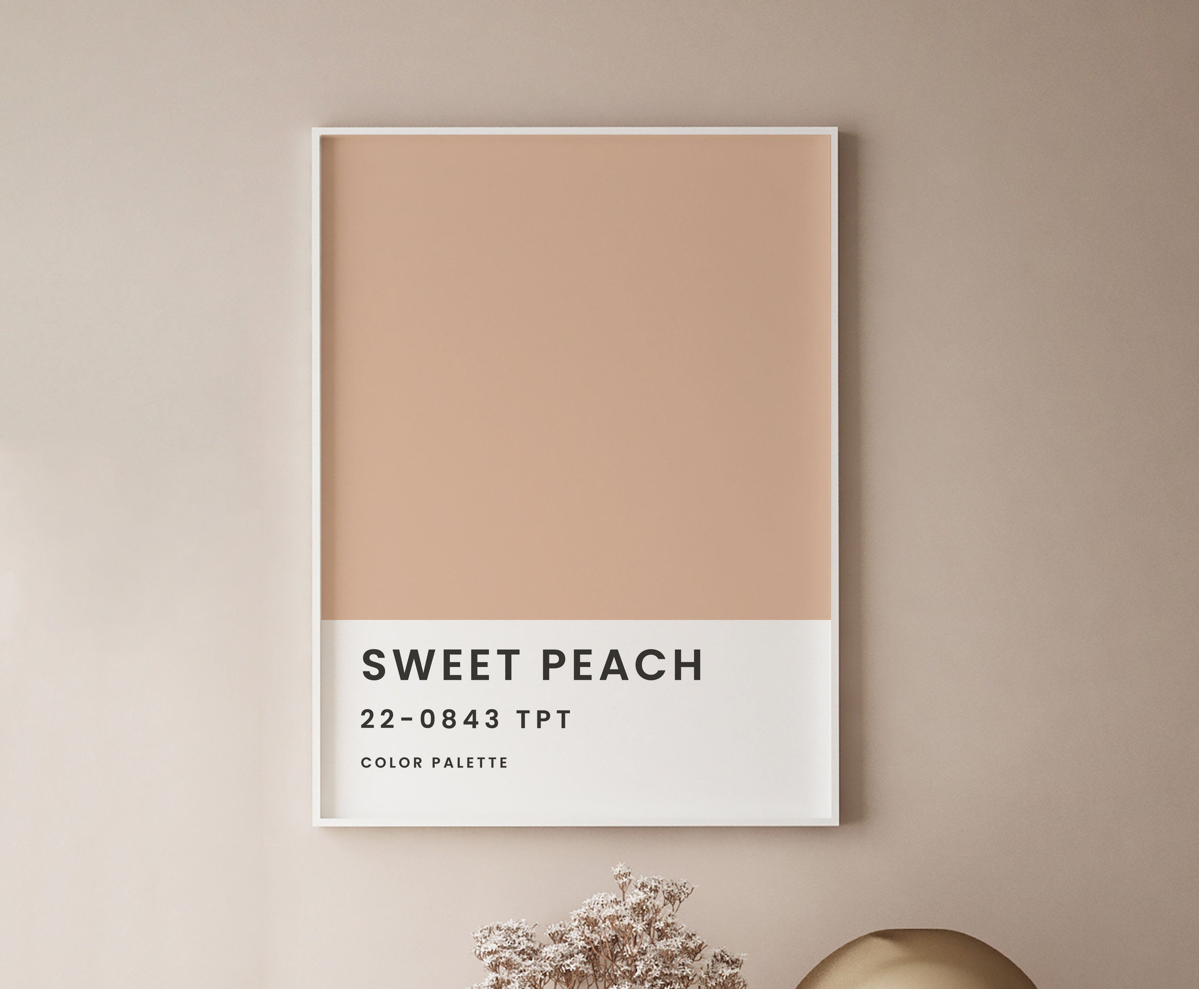 Pantone Peach Color Poster Pantone color imprimible póster | Etsy Pantone Peach Color Poster Pantone color imprimible póster | Etsy