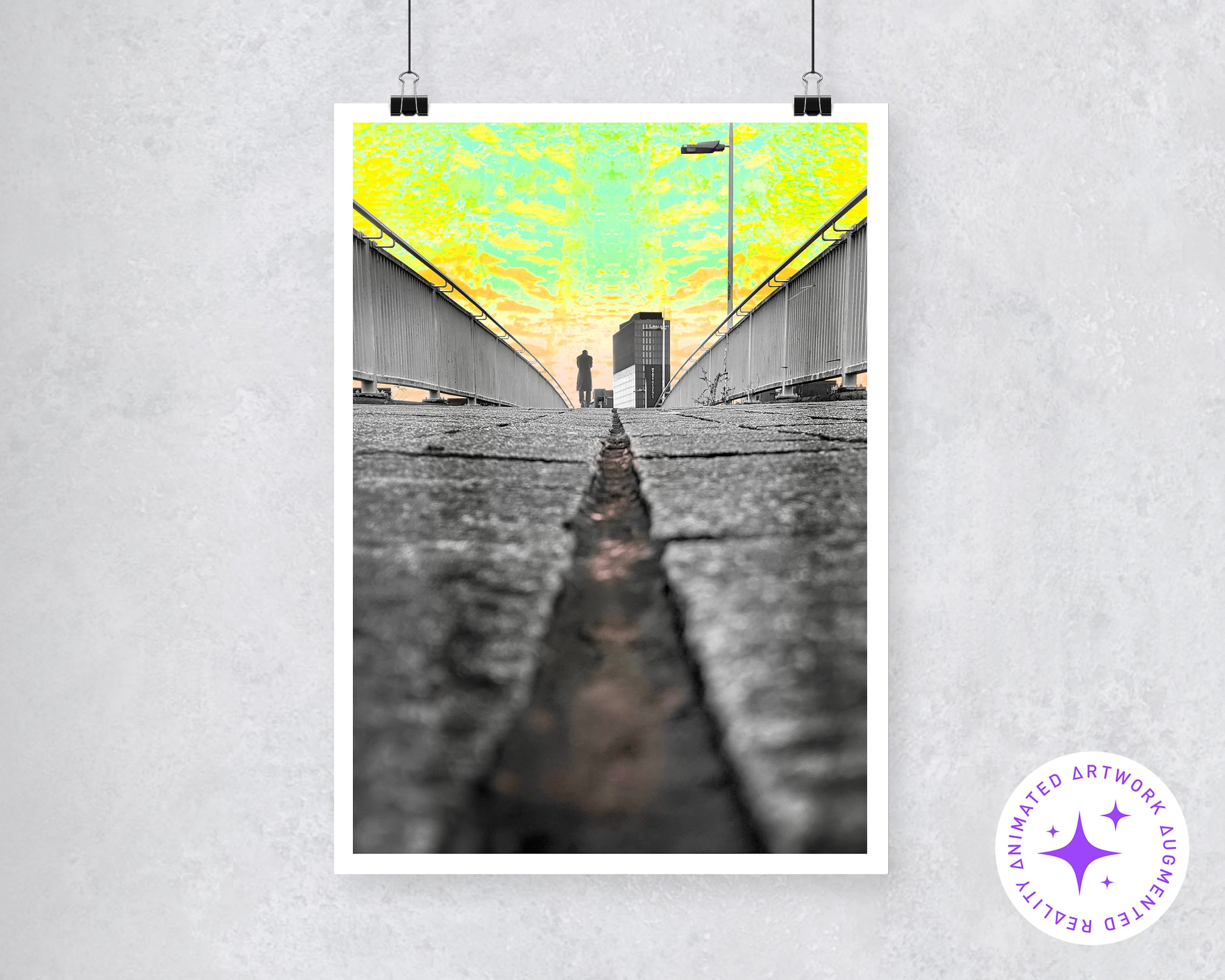 Joy Division Bridge Hulme Bridge Epping Footbridge Ian Curtis Print ...