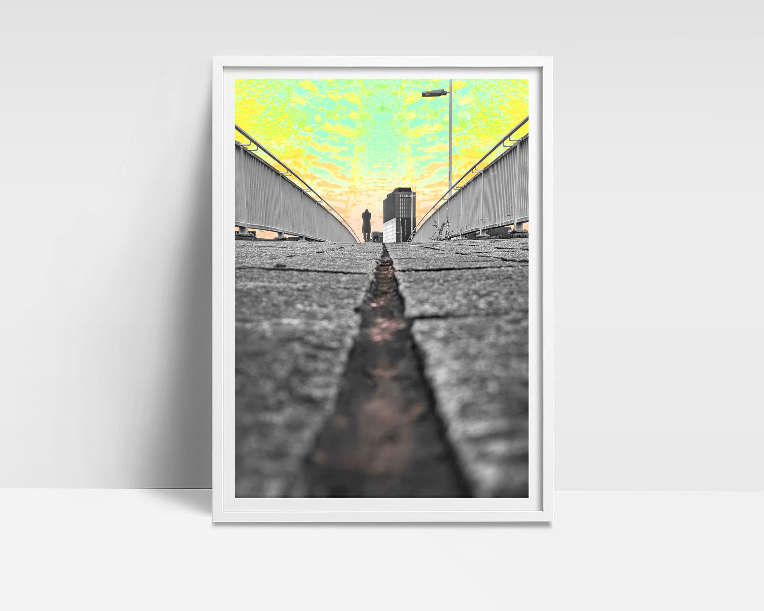 Joy Division Bridge Hulme Bridge Epping Footbridge Ian Curtis Print ...