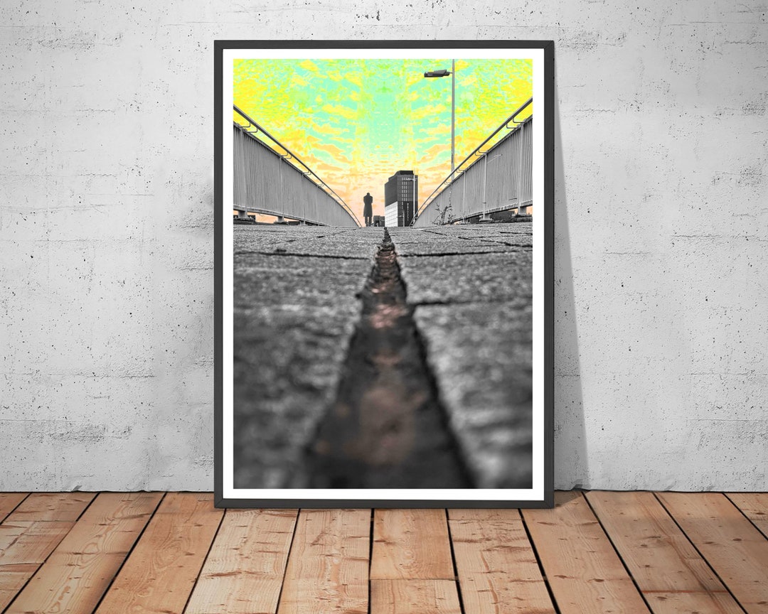 Joy Division Bridge Hulme Bridge Epping Footbridge Ian Curtis Print ...