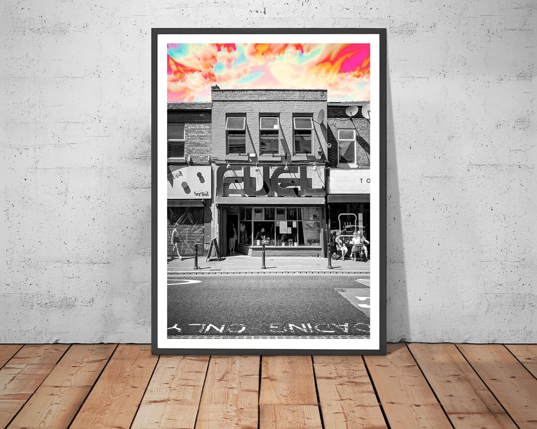 Fuel Cafe Bar Print Fuel Withington Augmented Reality Art Manchester ...
