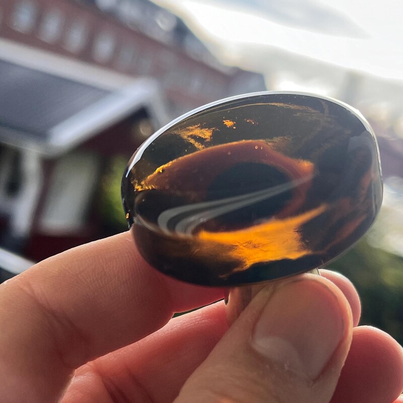 Amber Glass Knobs - Etsy