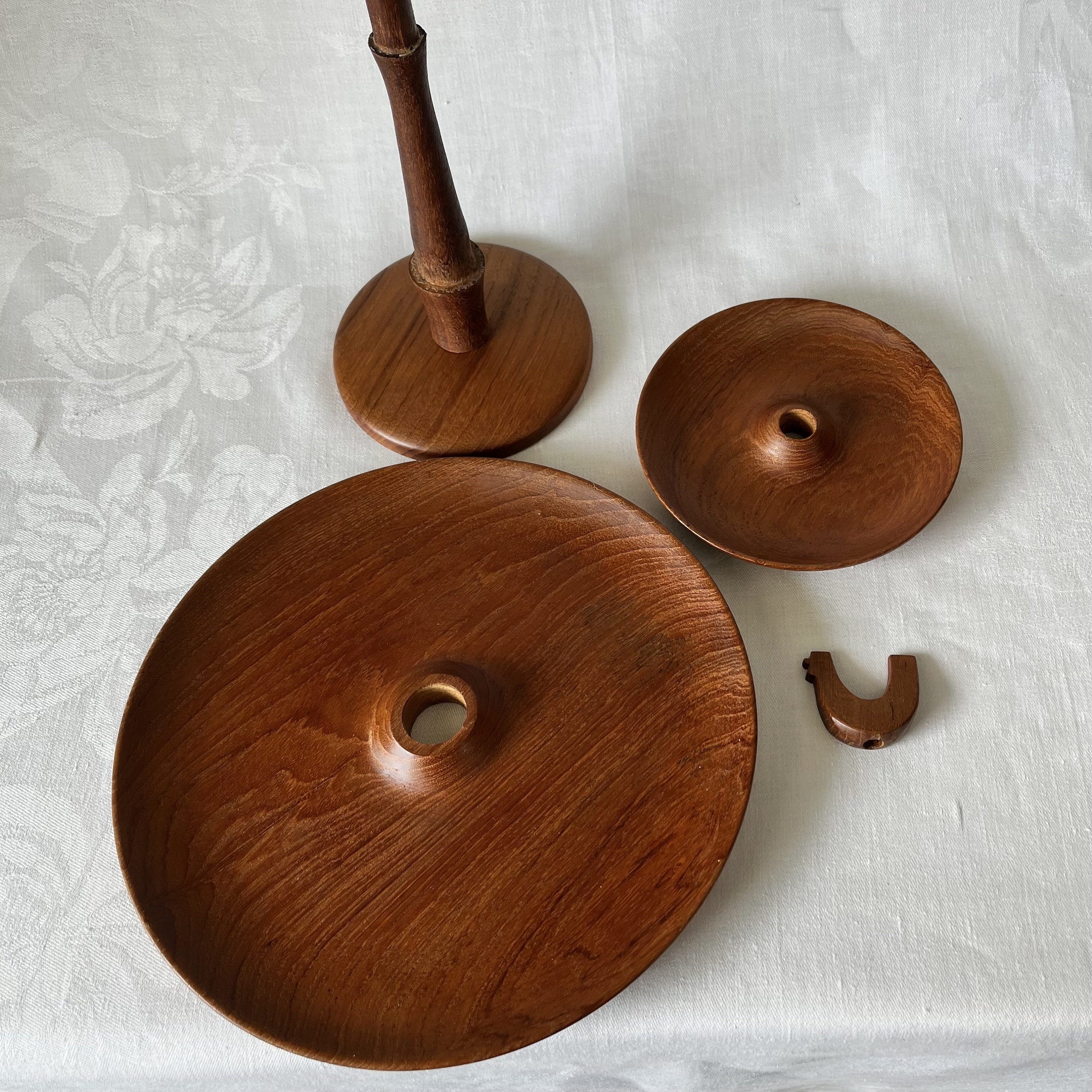 Stig Sandkvist Teak Cake Stand. Made in Sweden in the - Etsy Australia