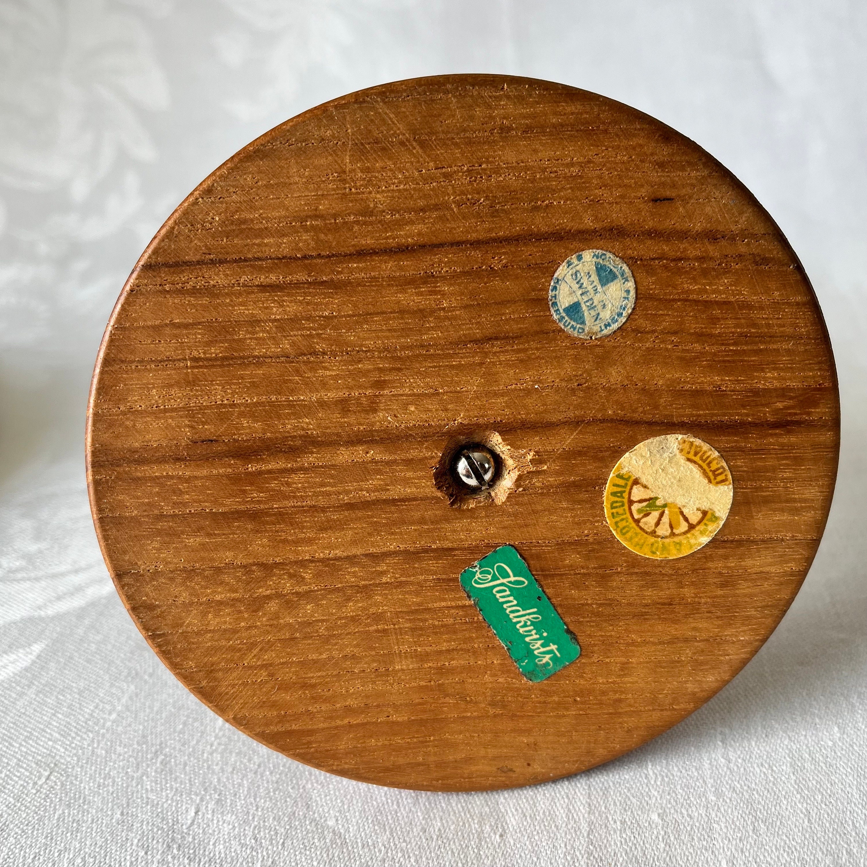 Stig Sandkvist Teak Cake Stand. Made in Sweden in the - Etsy Australia