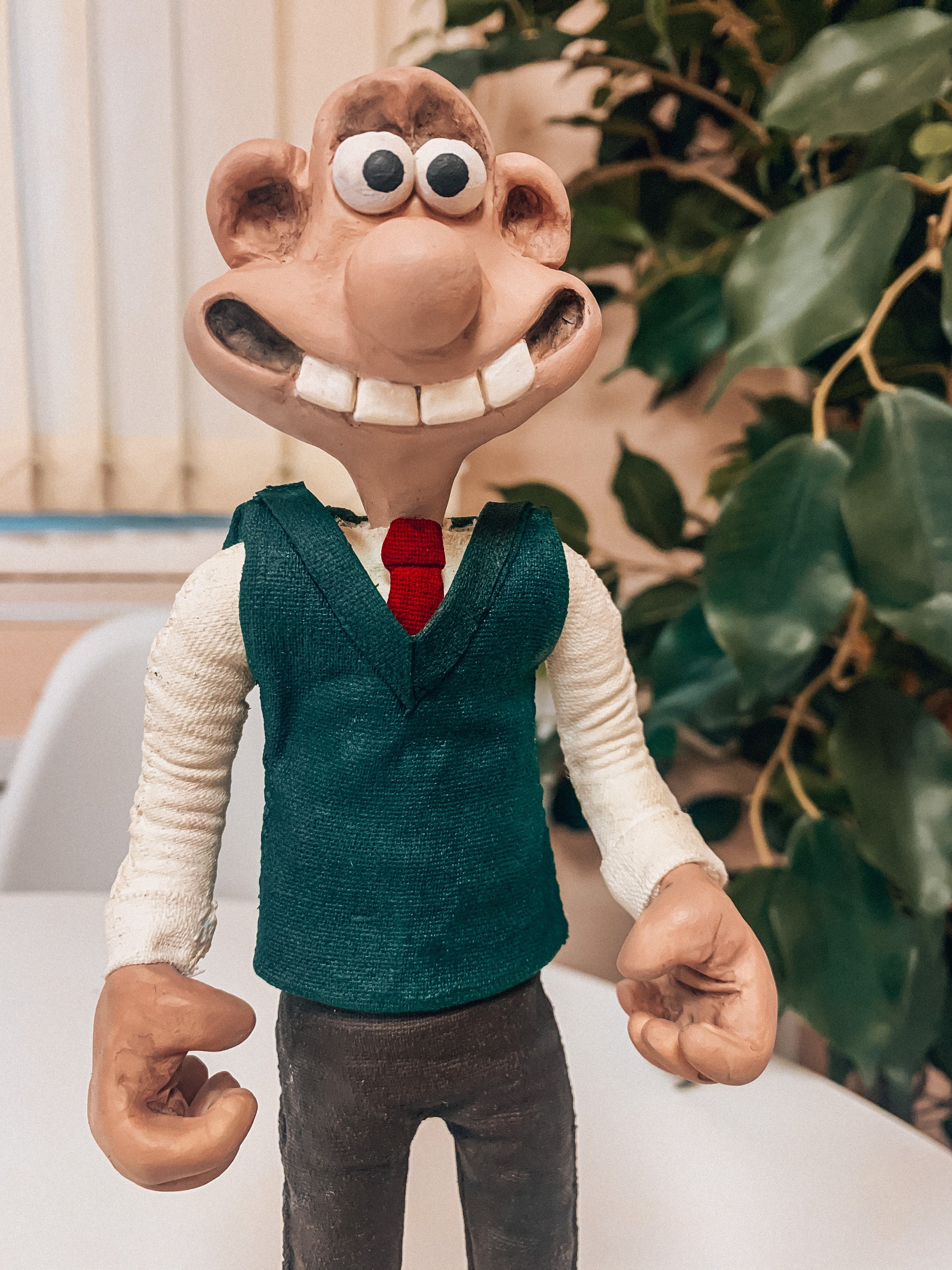 Wallace and Gromit doll The curse of the werewolf rabbit | Etsy