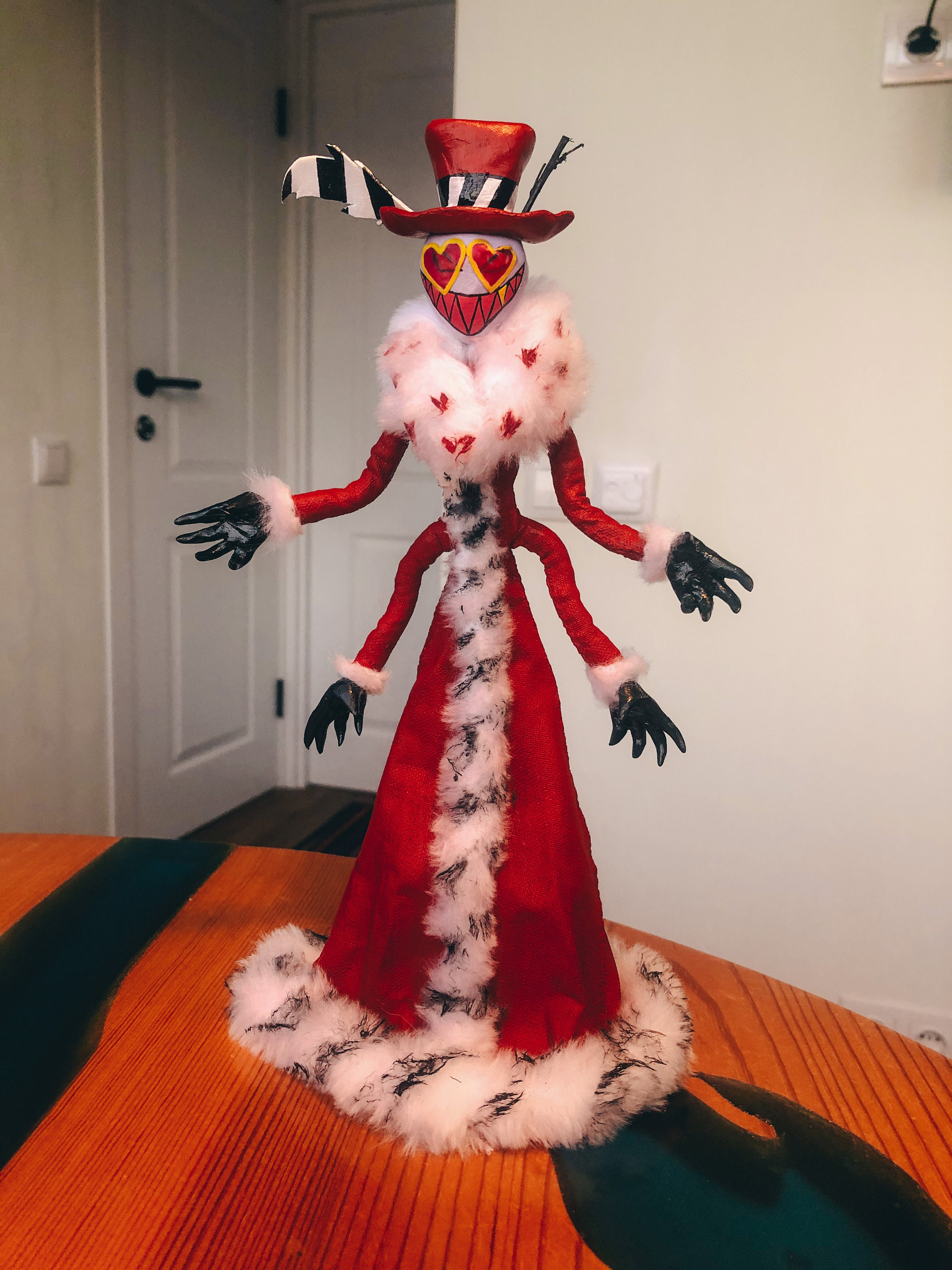 Valentino Doll Hazbin Hotel Helluva Boss Plush Vox Velvet | Etsy UK