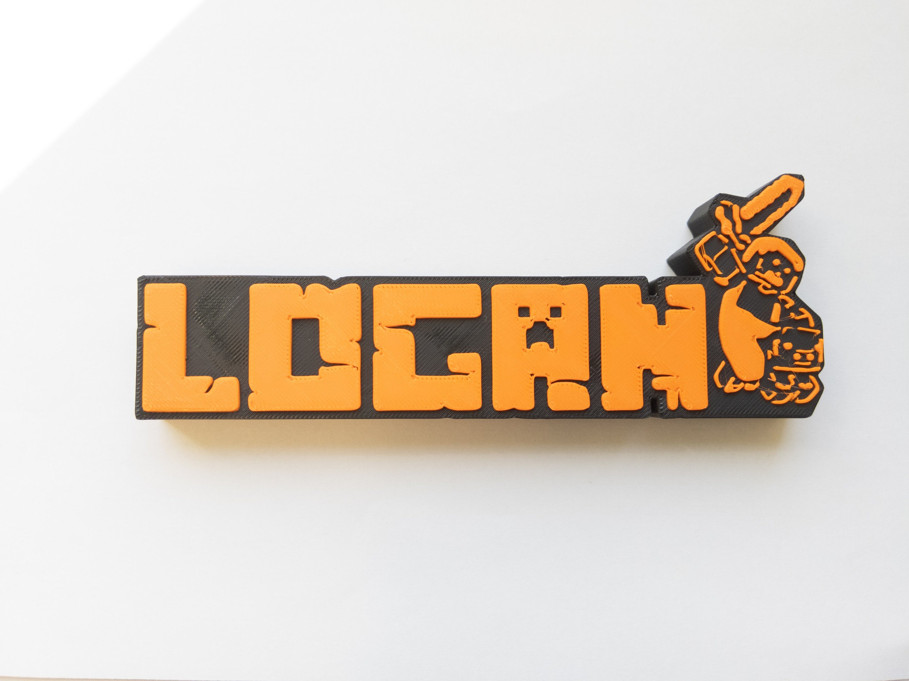 Customizable Minecraft Styled Name Plate Minecraft Themed | Etsy