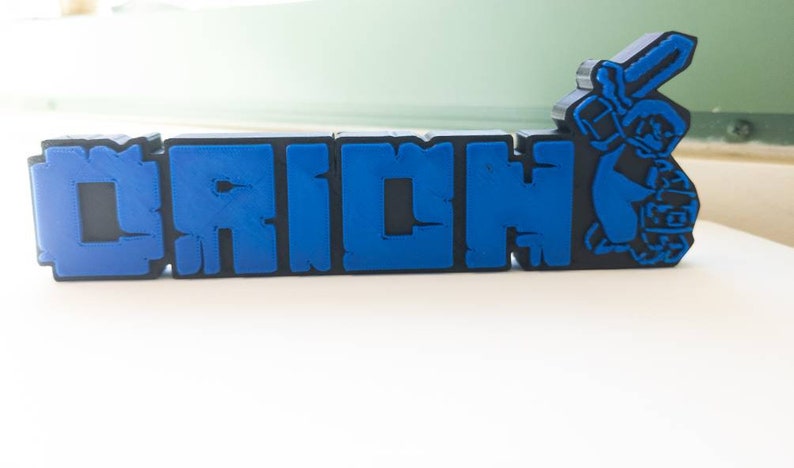 Customizable Minecraft Styled Name Plate Minecraft Themed | Etsy