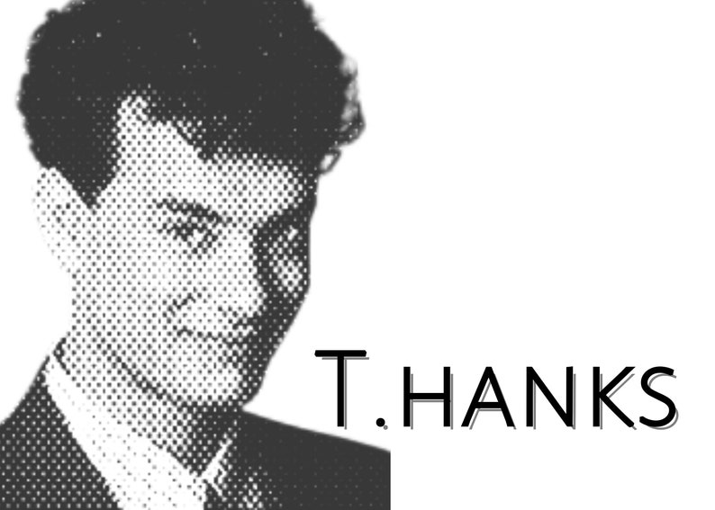 Thank You Card - Tom Hanks - Thanks - Etsy