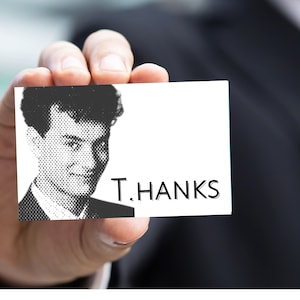 Thank You Card - Tom Hanks - Thanks - Etsy