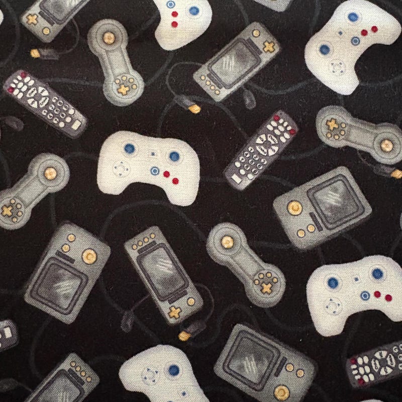 Video Game Fabric - Etsy