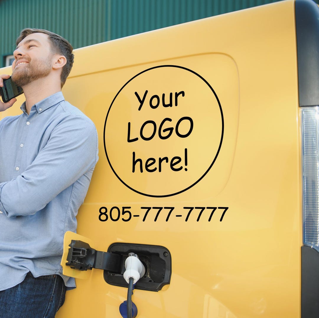 Custom Logo Decal Stickers | Waterproof Vinyl Decal Stickers | QR Code ...