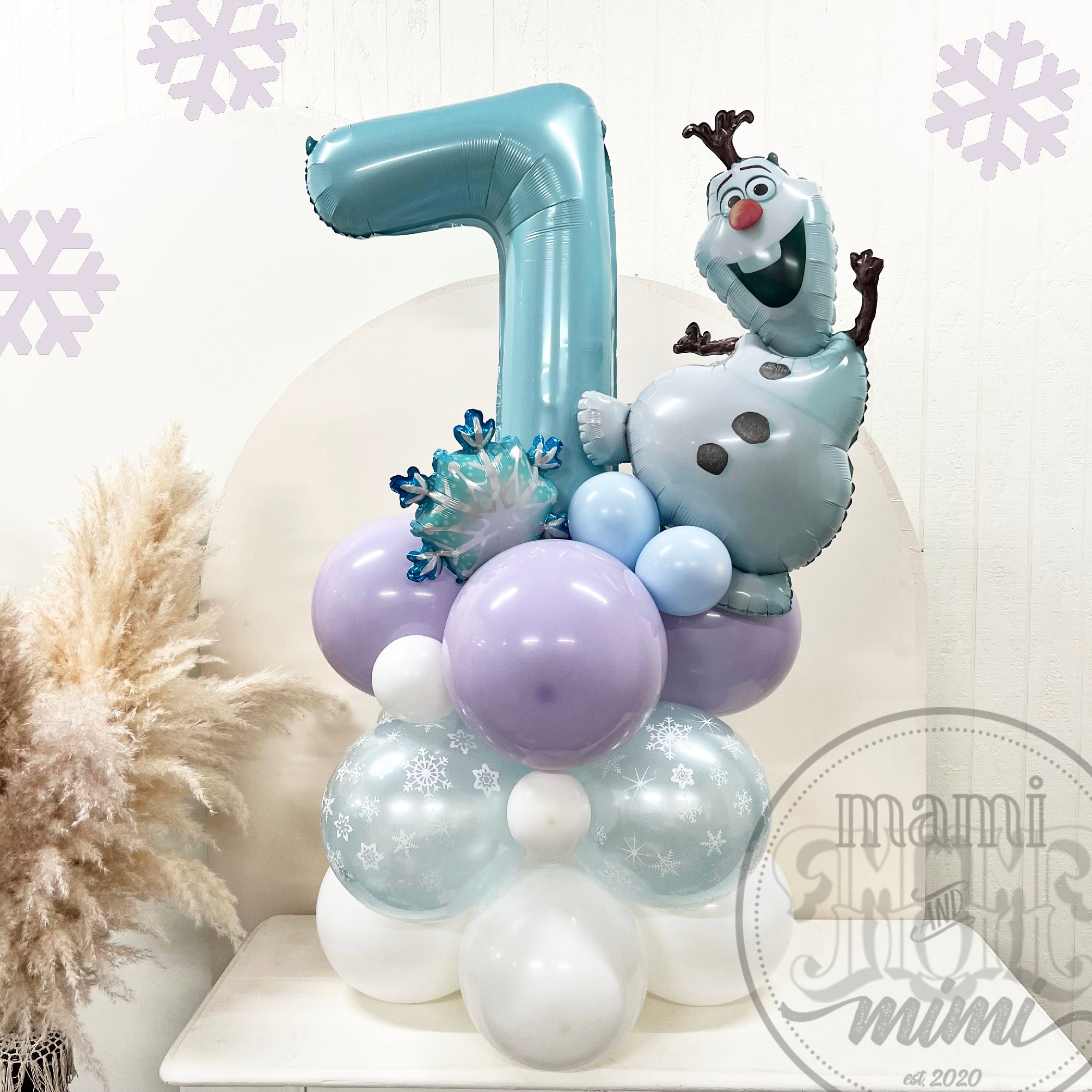 Frozen Winter Wonderland Balloon Sculpture DIY Kit Winter Ice - Etsy