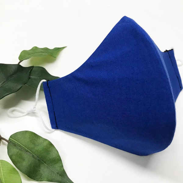 Royal Blue Mask - Etsy