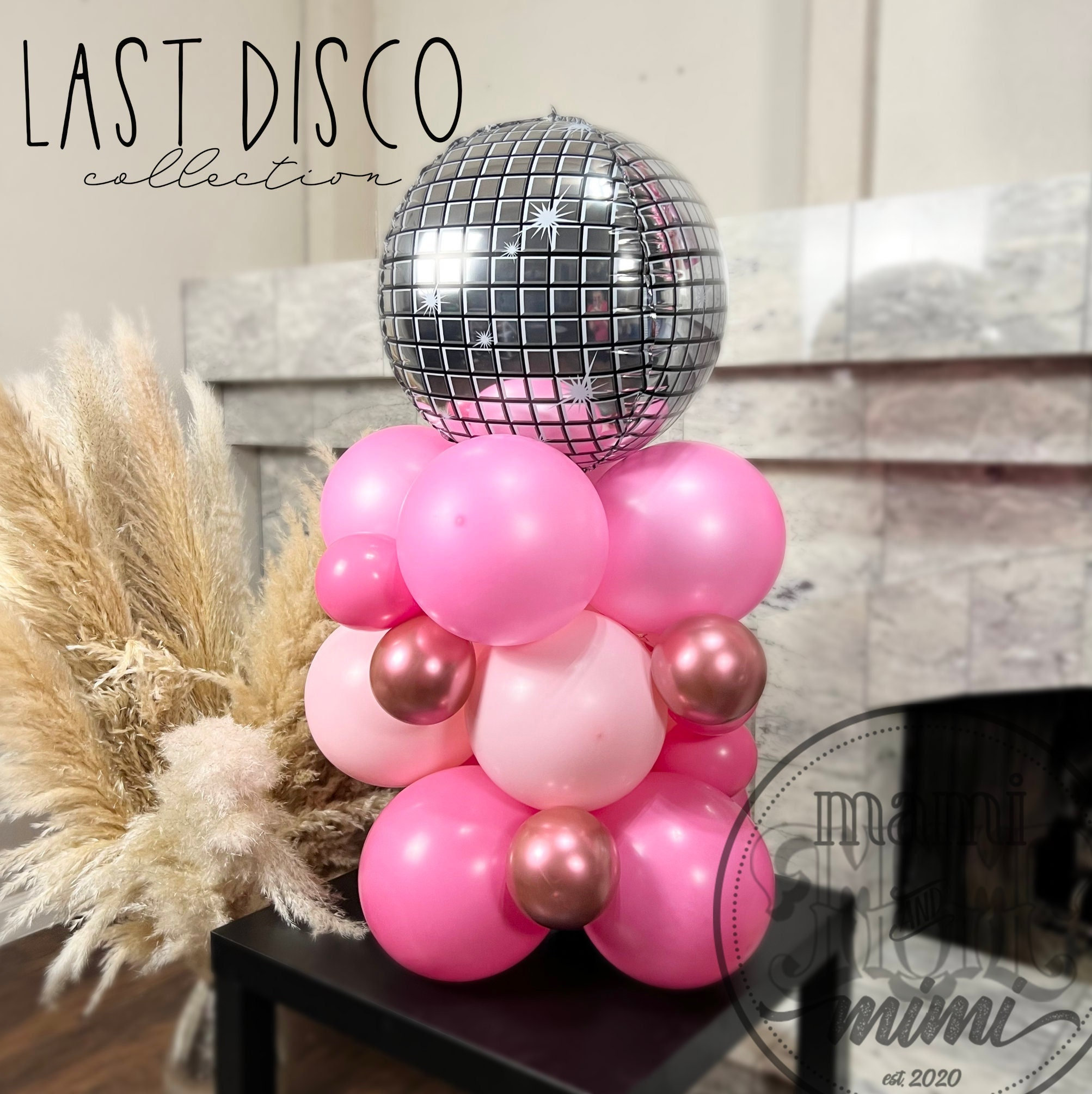 Last Disco Ball Bachelorette Party Balloon Sculpture DIY Kit, Disco ...
