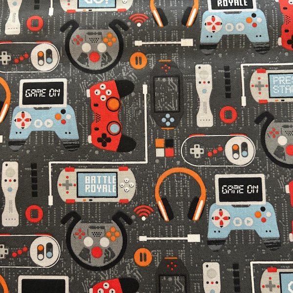 Video Game Fabric - Etsy