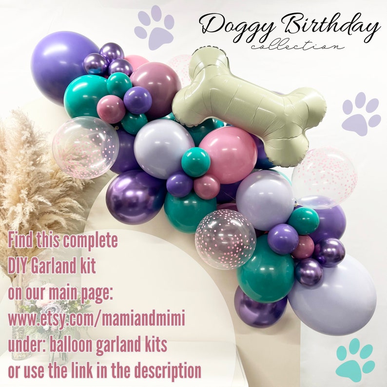 Dog Bone Balloon Large Doggy Bone Birthday Decoration Dog - Etsy