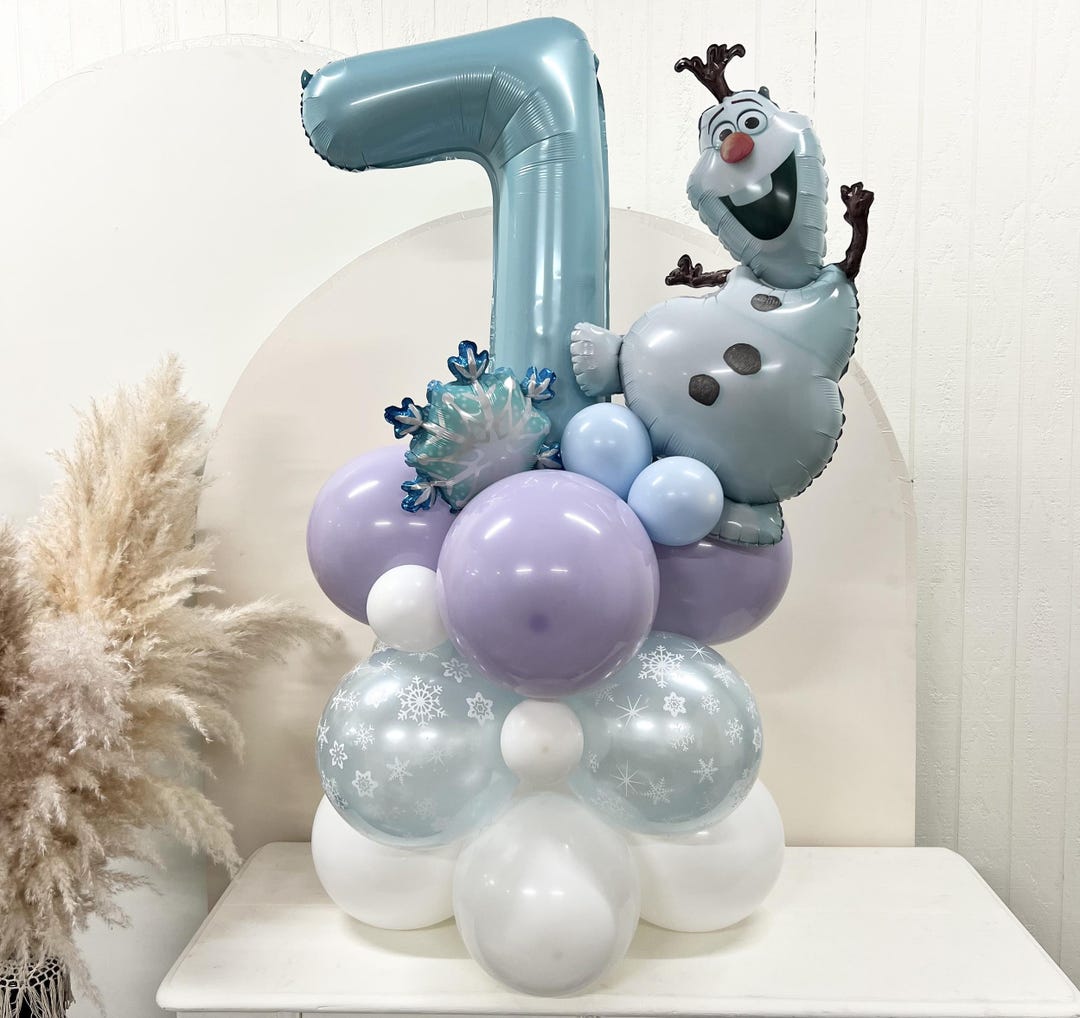 Frozen Winter Wonderland Balloon Sculpture DIY Kit, Winter Ice Princess ...