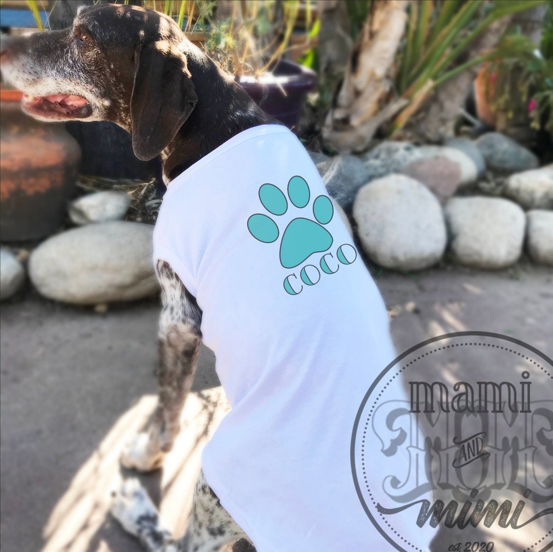 Personalized Dog Shirts, Custom Dog Shirt, Personalized Gifts for Dogs ...