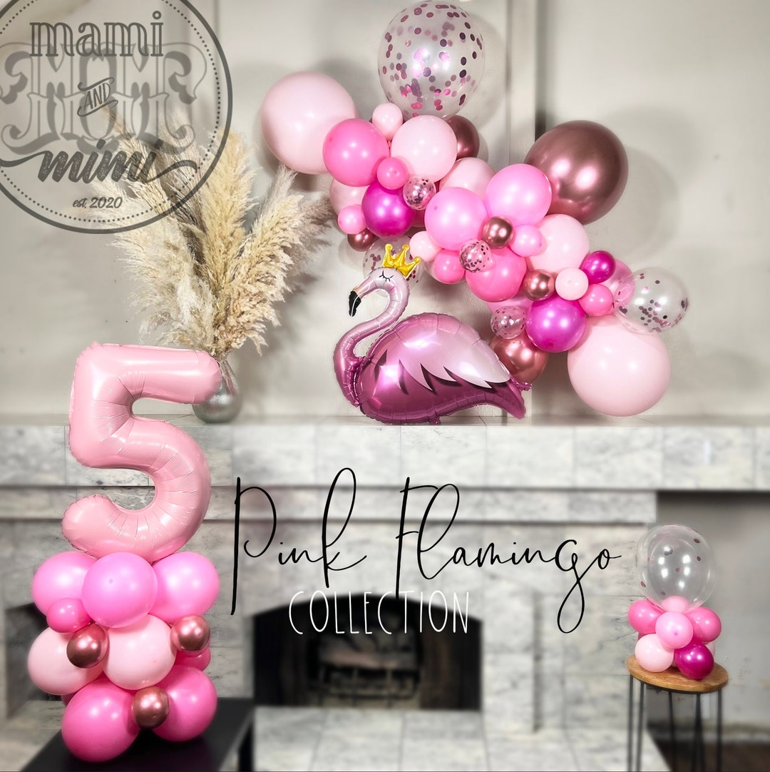 Pink Flamingo Balloon Garland Arch DIY Kit, Flamingo Bachelorette Party ...