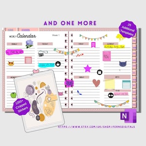 Ultimate Onenote Sticker Book: Over 1200 Creative Stickers for Your ...