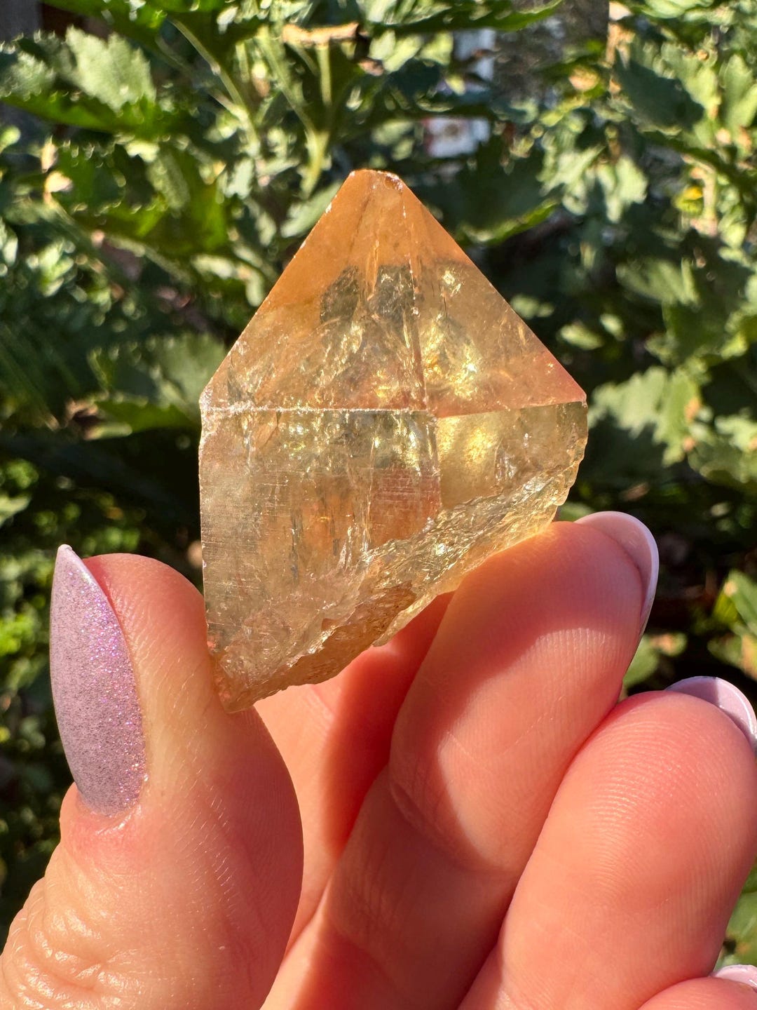 Kundalini Citrine Point ~ Congo Citrine ~ All Natural, Untreated - Etsy