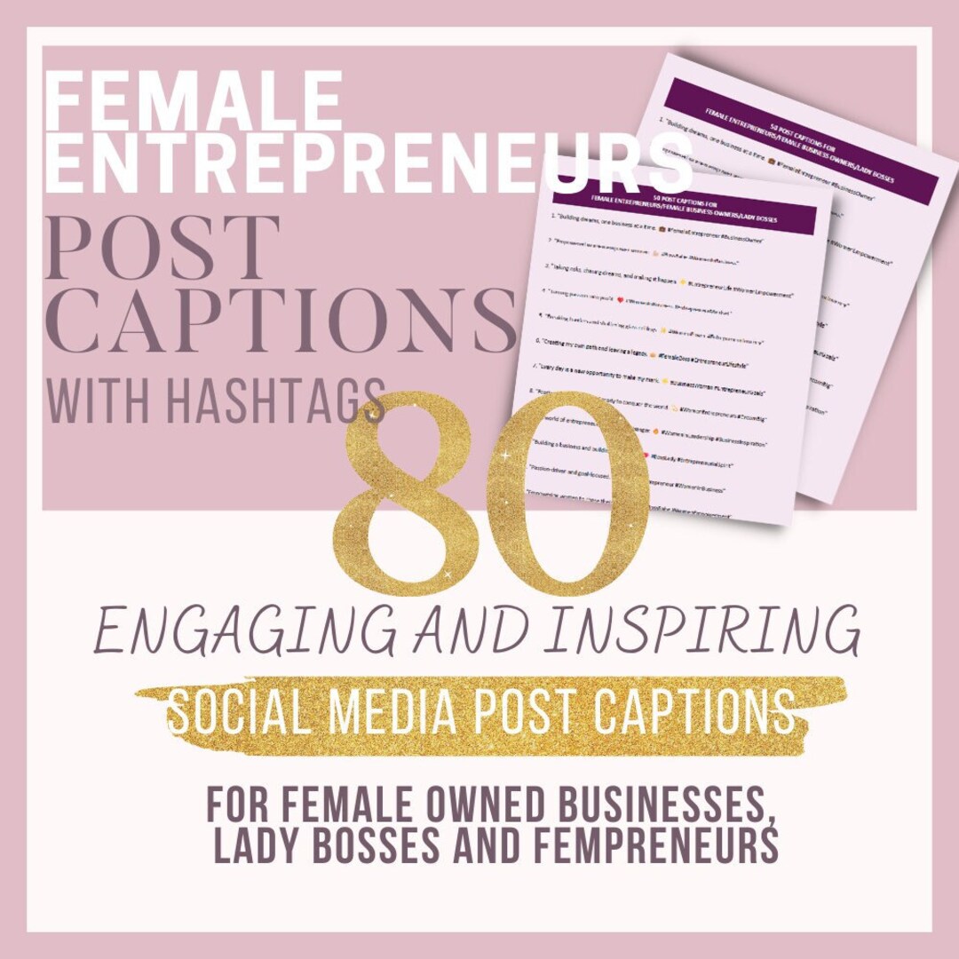 80 Instagram Posts Captions, Social Media Captions, Posts Templates ...