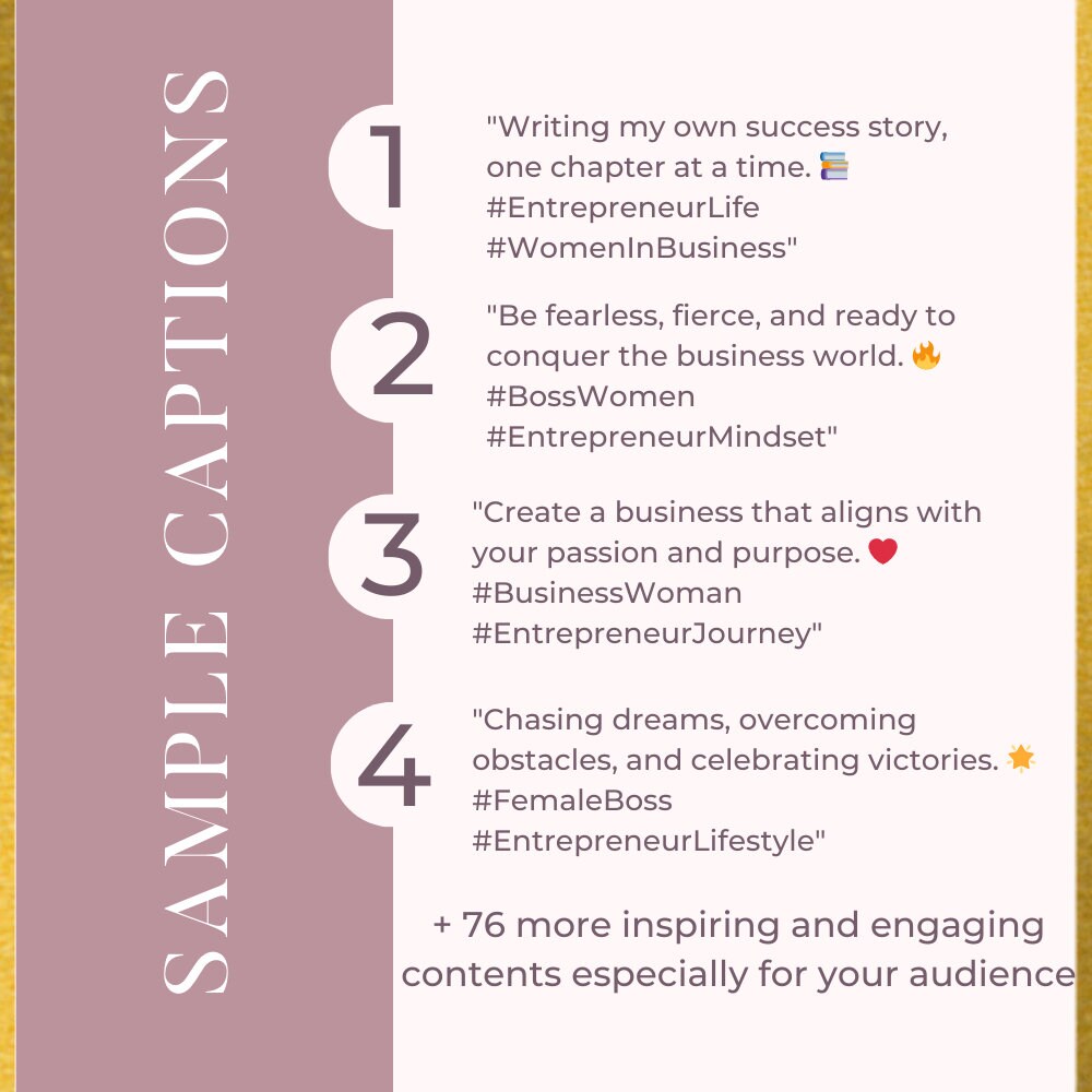 80 Instagram Posts Captions, Social Media Captions, Posts Templates ...