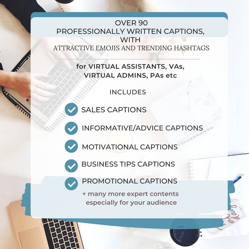 90 Virtual Assistant Instagram Posts Captions, Social Media Captions ...