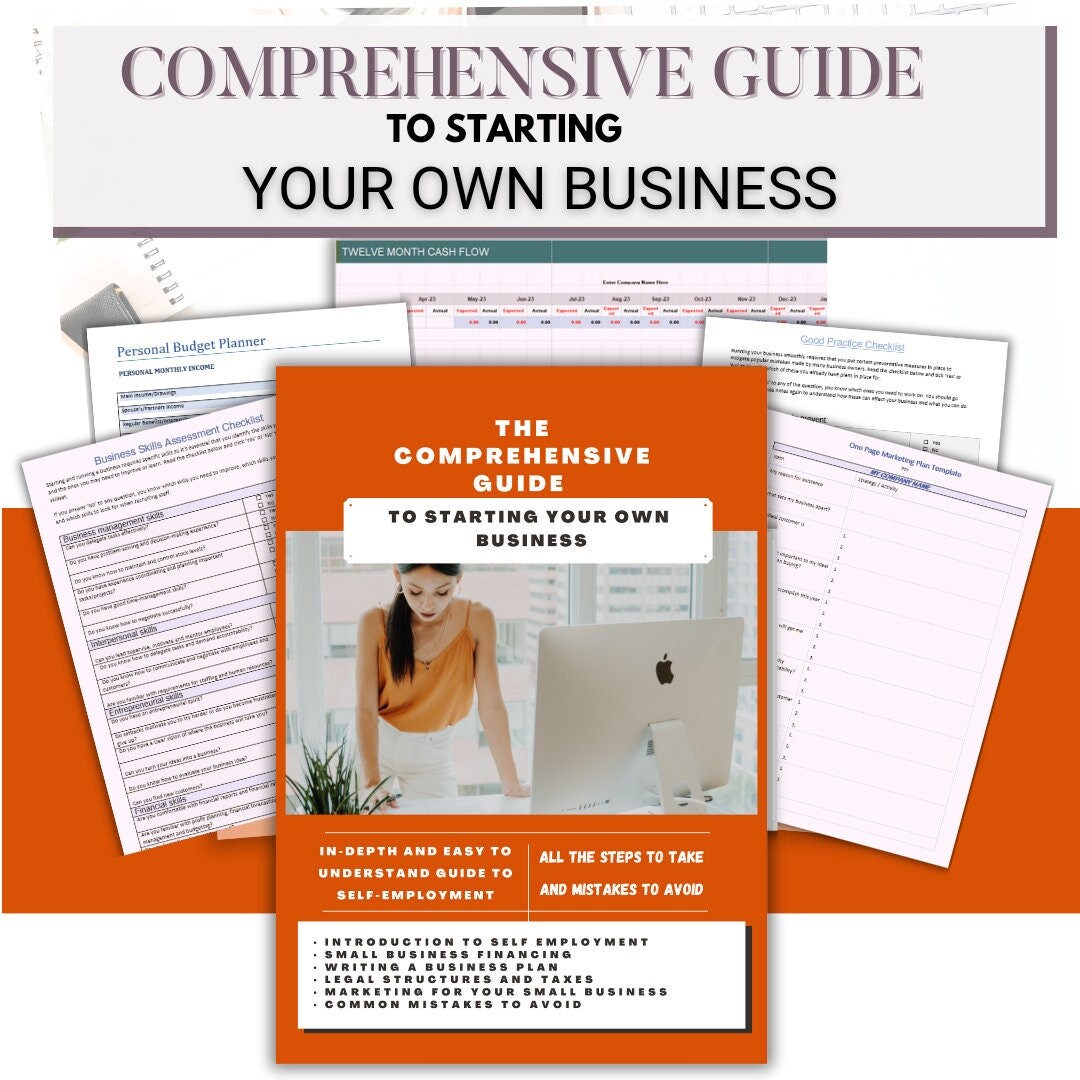 Comprehensive Guide to Starting Your Own Business | In-depth & Easy to ...