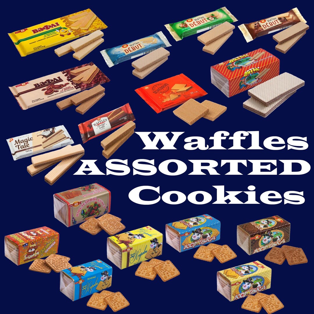 Kharkiv Waffles Cookies Ukrainian Sweets Crispy Classic Authentic ...
