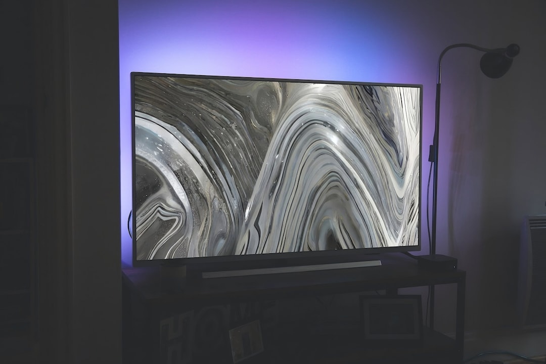 Samsung Frame TV Art, Simple Wave Abstraction Pastel, Samsung Art TV ...