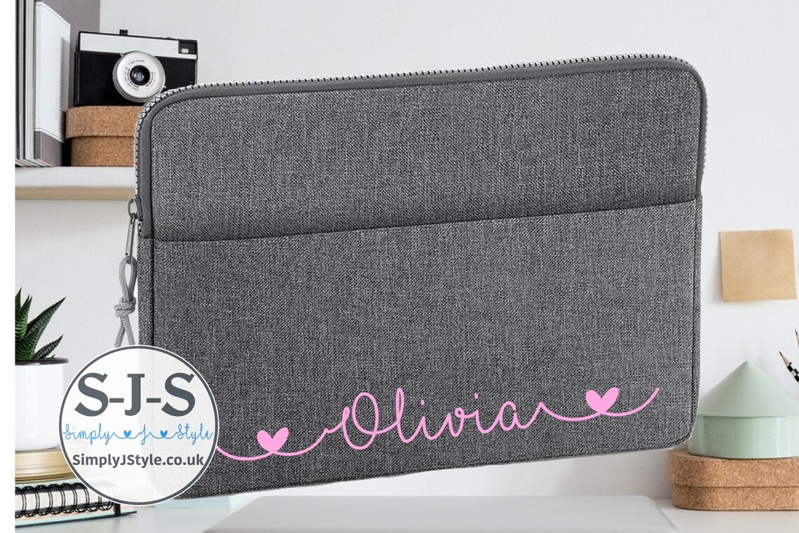 Custom Laptop Case Personalised Laptop Bag Girls Laptop - Etsy UK