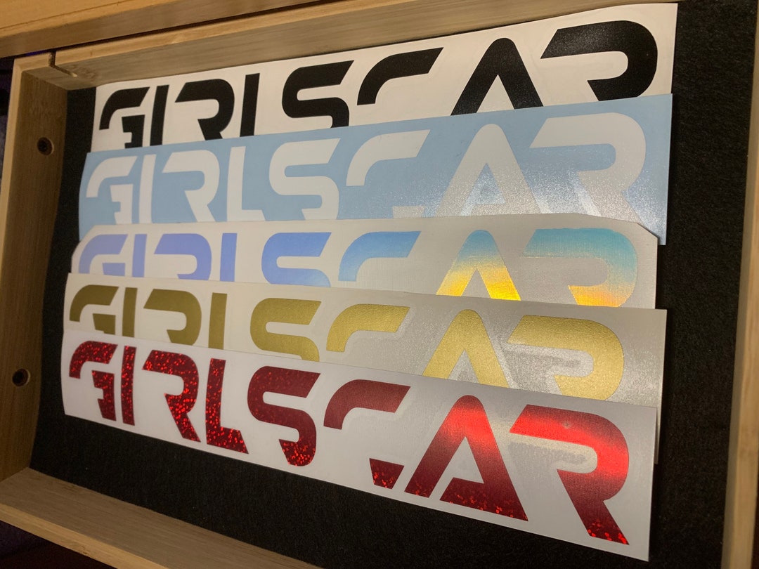 Girlscar Sticker Tuning Car Sticker in 3 Sizes - Etsy