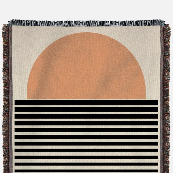 Geometric Blanket - Etsy