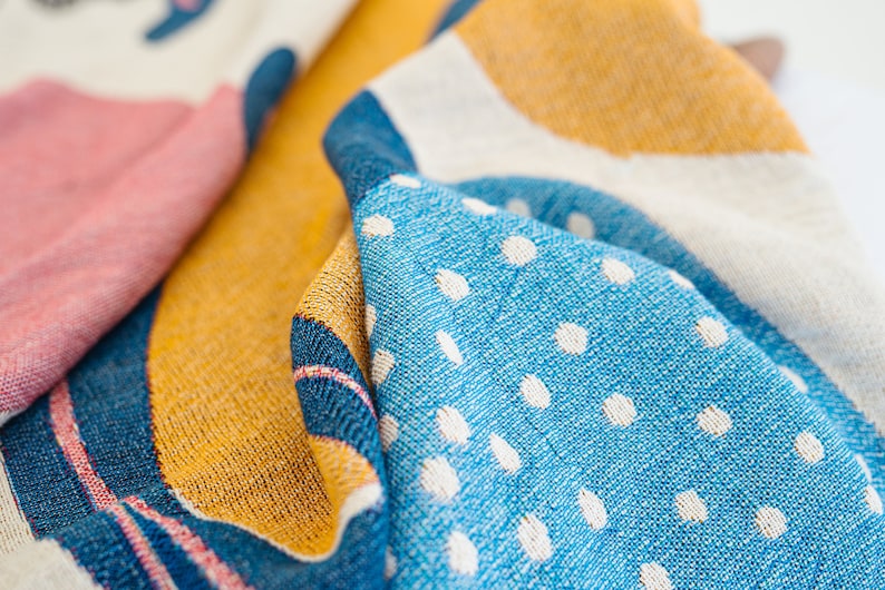 Abstract Floral Blanket: Abstract Art Blanket Woven Throw | Etsy