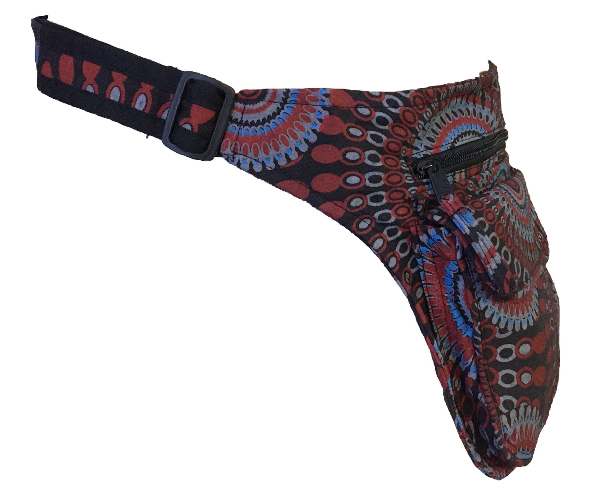 Bright Colours and Geometric Prints Multi Pocket Cotton | Etsy