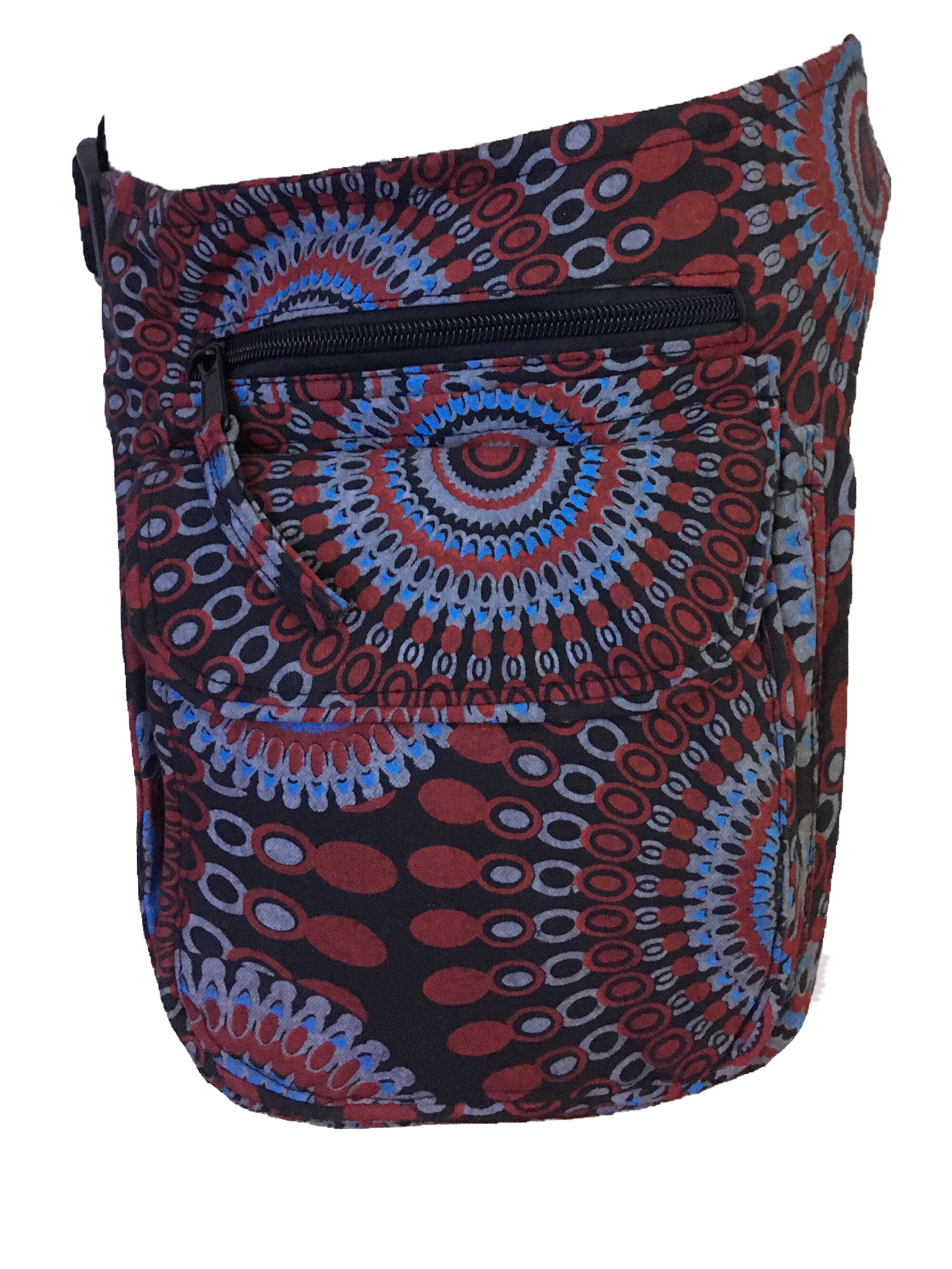 Bright Colours and Geometric Prints Multi Pocket Cotton | Etsy