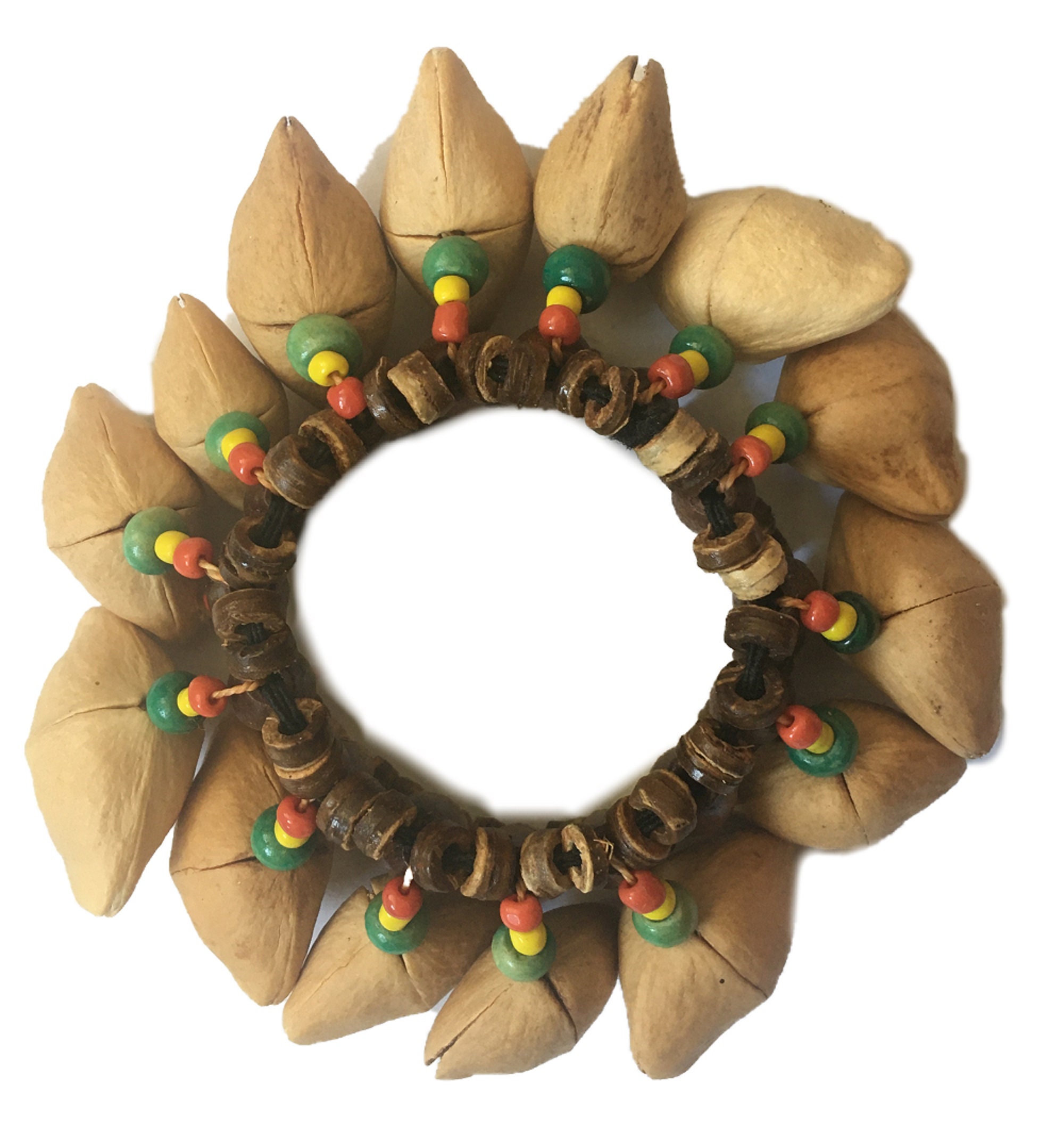 Beaded Pangi Seed Pod Bracelet / Shaker BA013 - Etsy