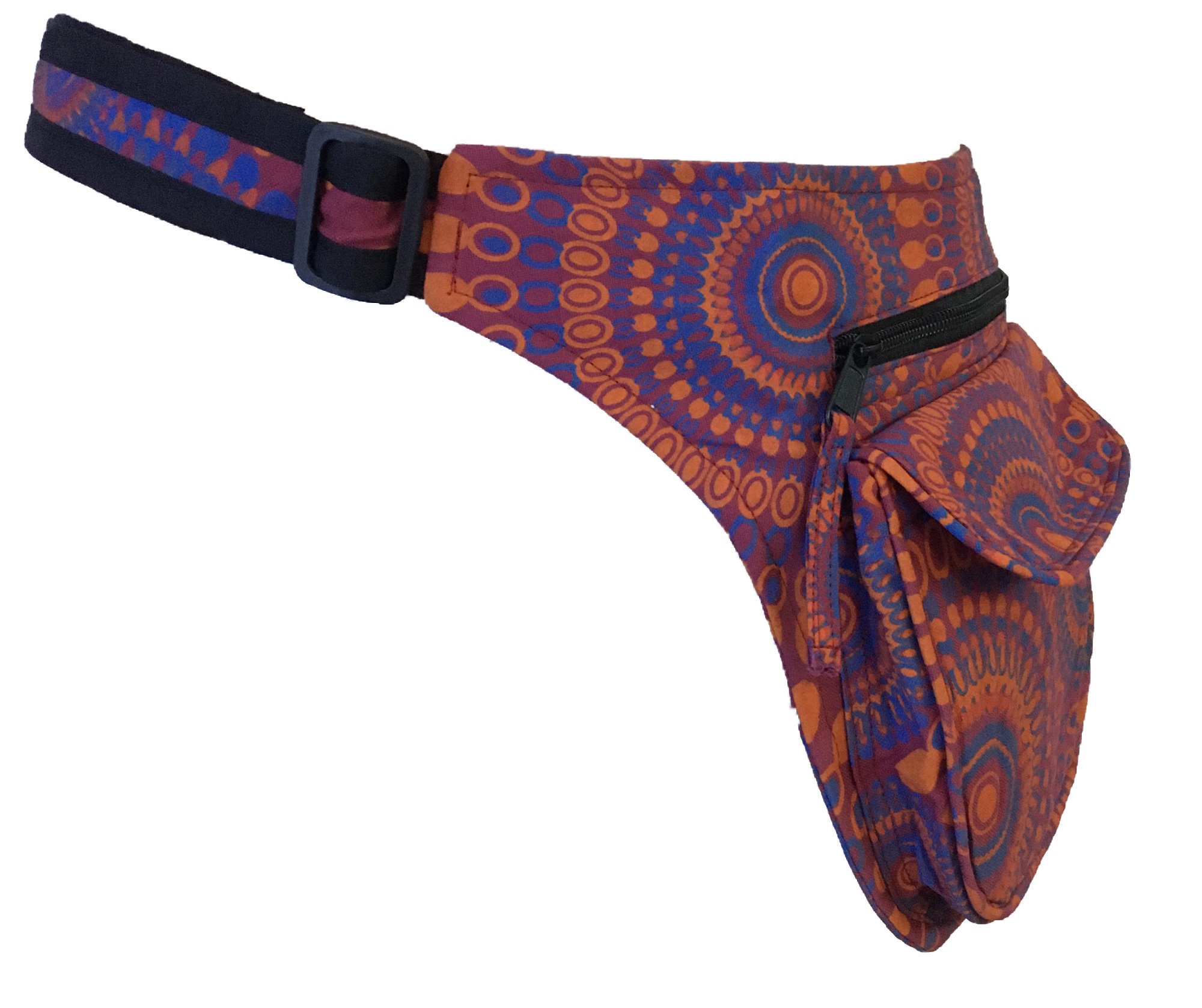 Bright Colours and Geometric Prints Multi Pocket Cotton | Etsy