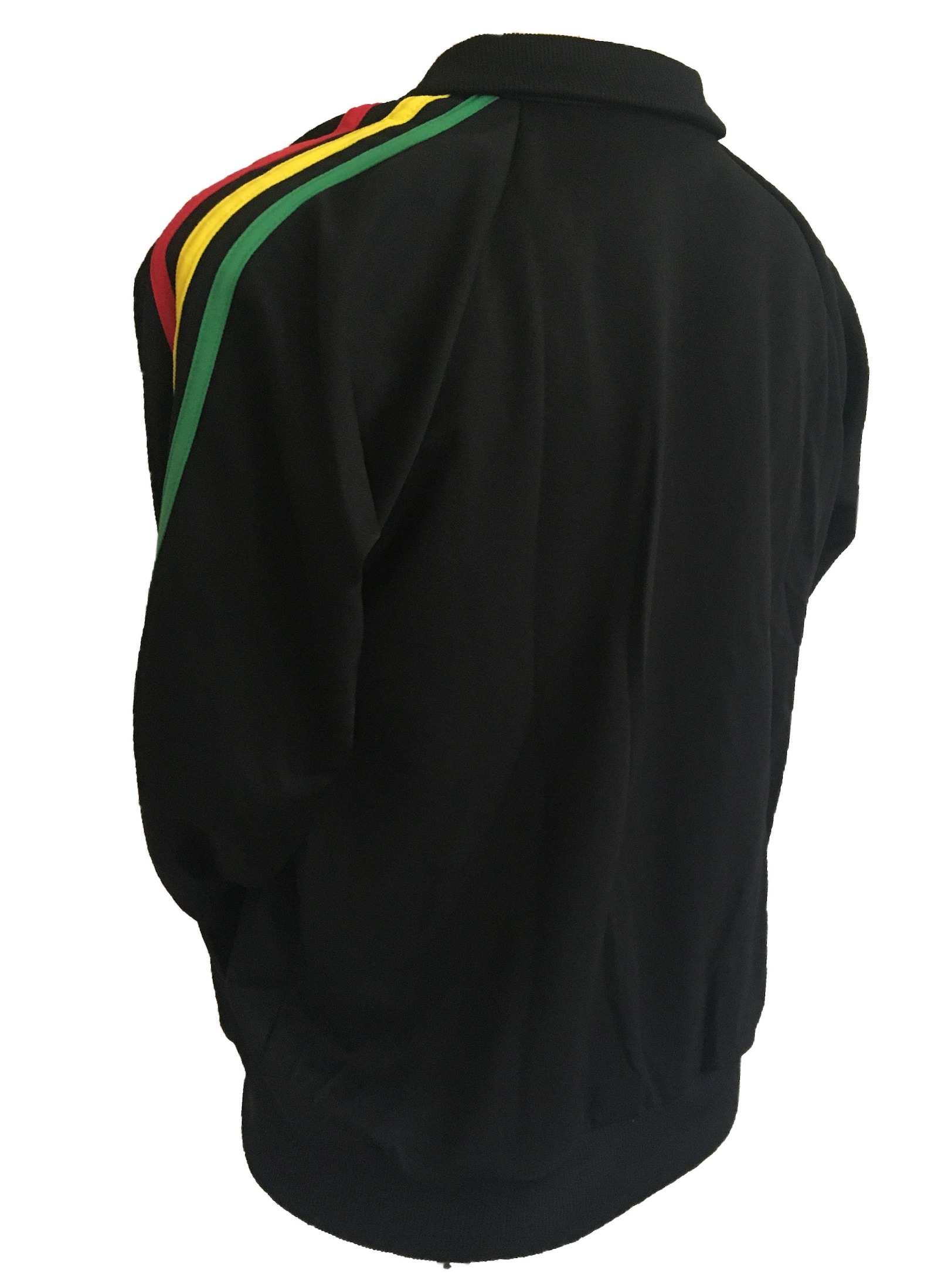 Rasta Stripe Zip up Track Jacket With Lion Motif | Etsy