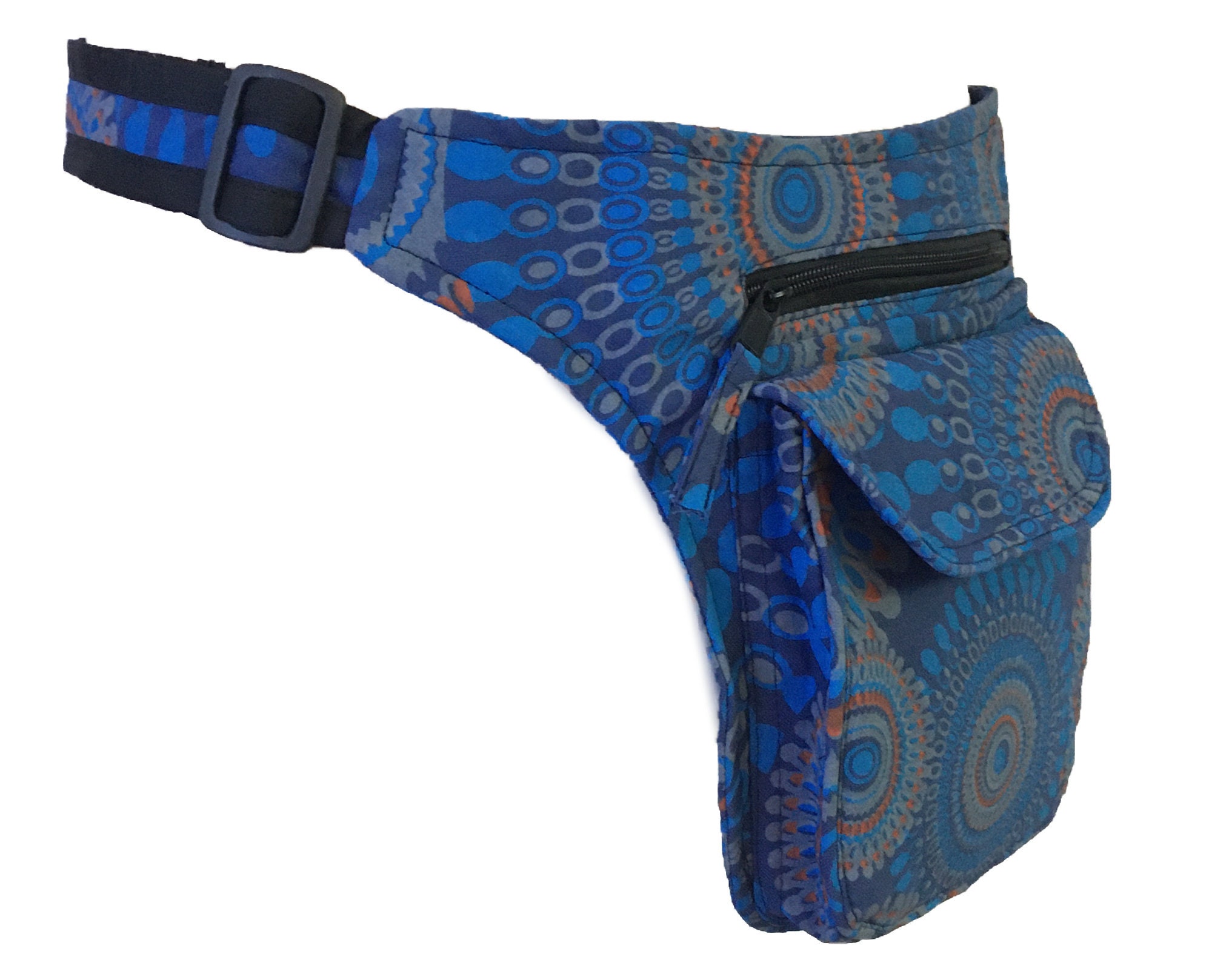 Bright Colours and Geometric Prints Multi Pocket Cotton | Etsy