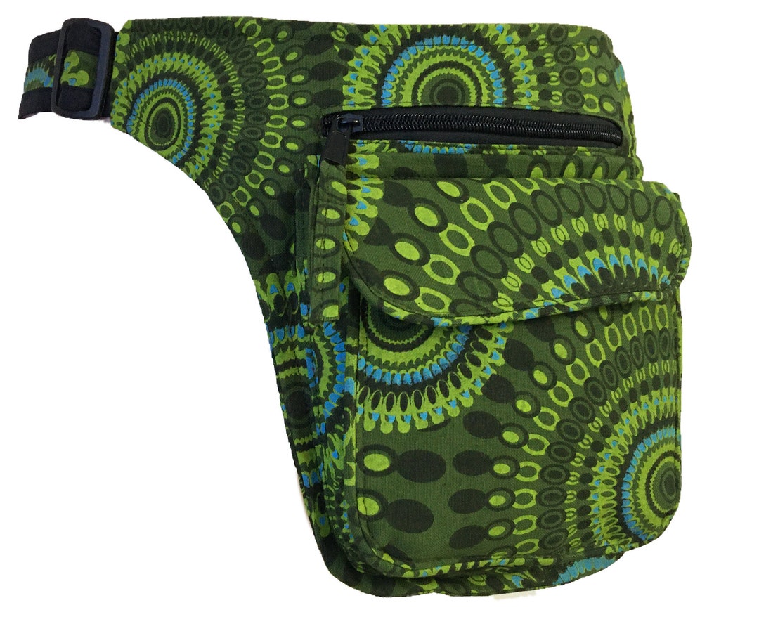 Bright Colours and Geometric Prints Multi Pocket Cotton - Etsy