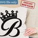 Queen B SVG File - Etsy