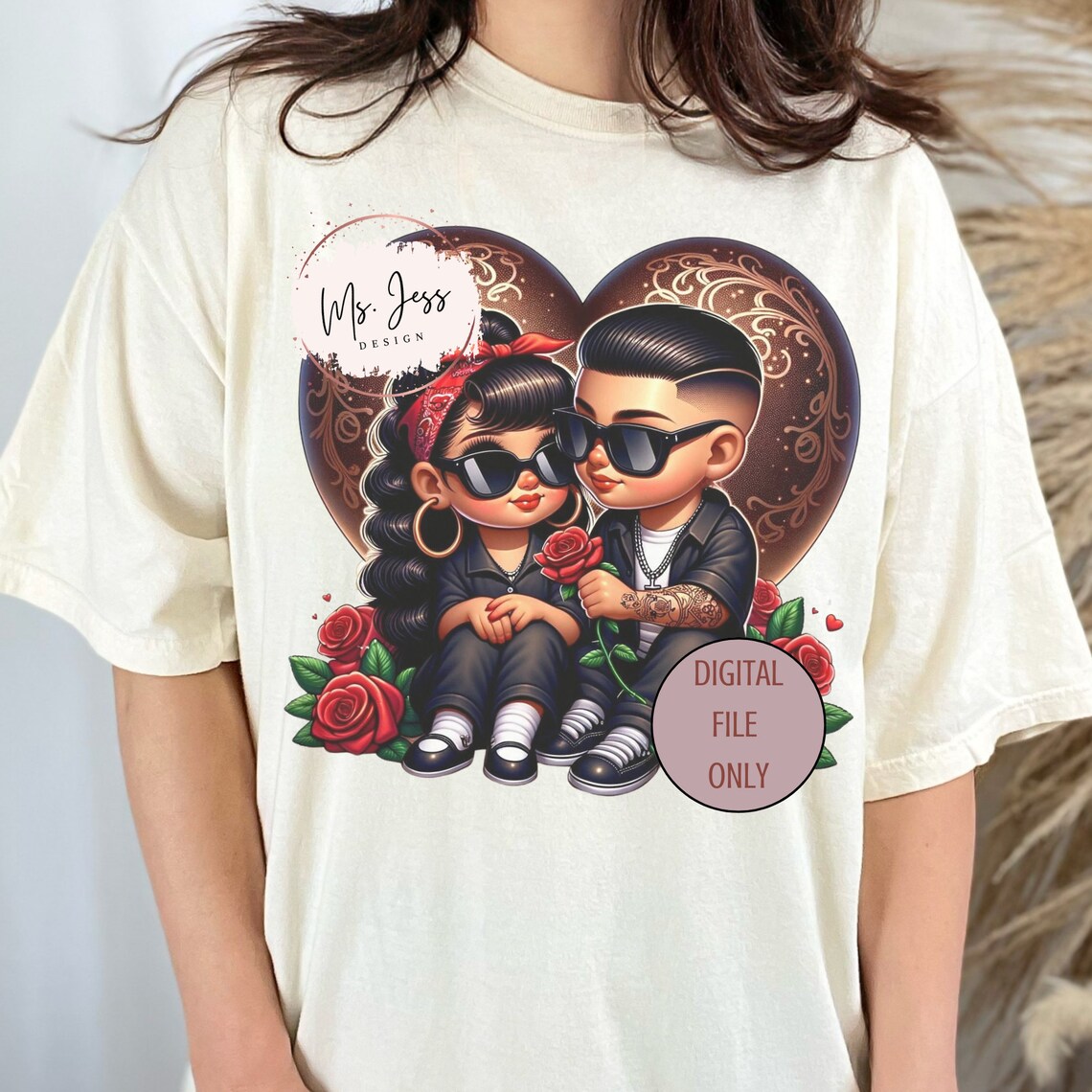 Chicano Couple, I Am Yours, Chicana PNG, Chicana Love, Hispanic ...