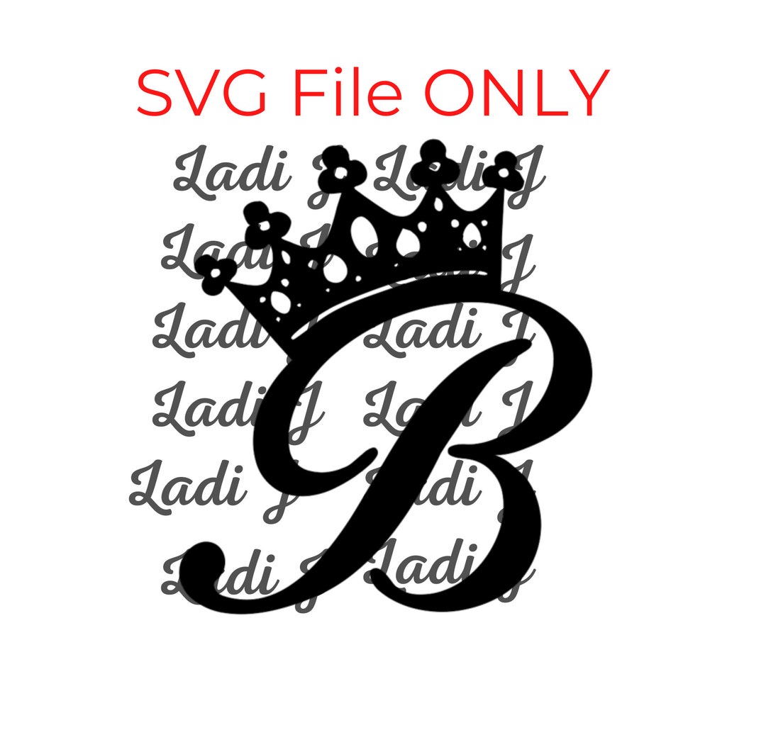Queen B SVG File - Etsy