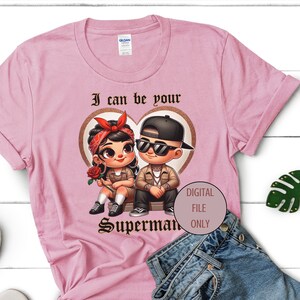 I Can Be Your Super Man Cholo Couple, Cholo PNG, Chola PNG, Super Man ...