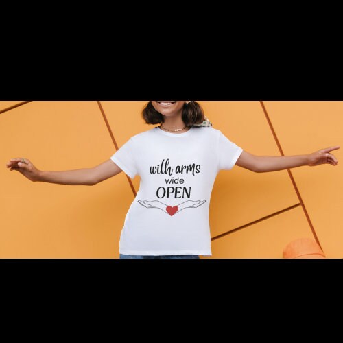 With Arms Wide Open SVG Cut File, Open Arms SVG, Open Arms PNG, Arms ...