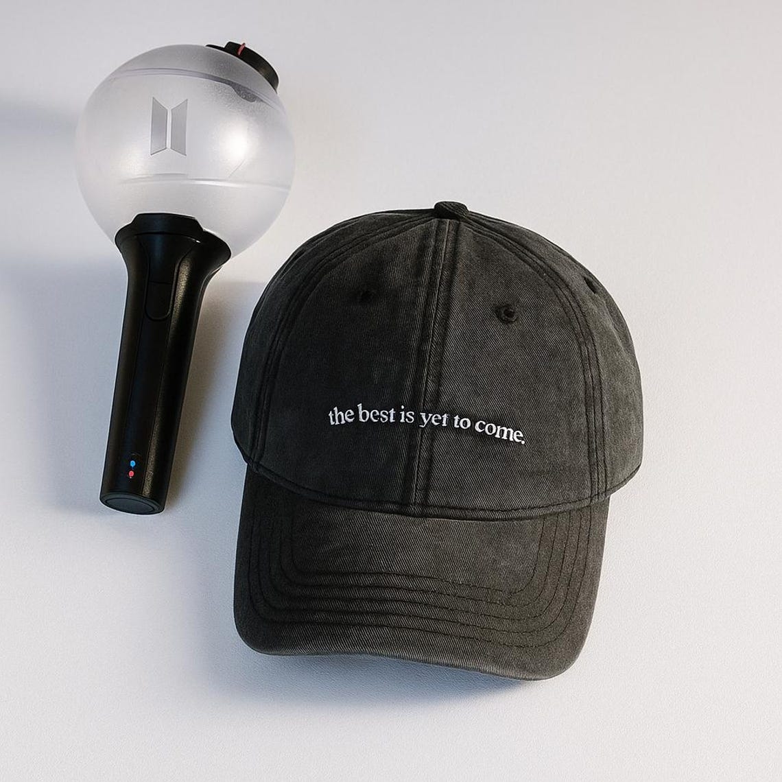 BTS Themed Vintage Hat – "the Best is yet to Come" Embroidered Cap ...